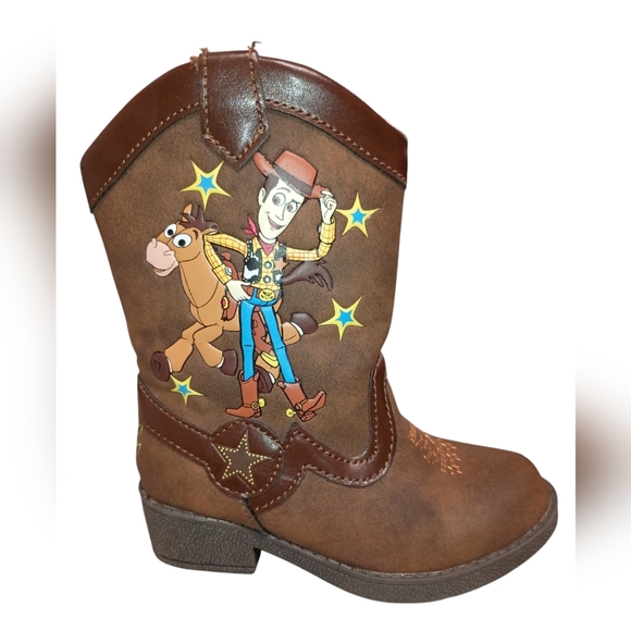 Pixar | Shoes | Disney Pixar Toy Story Woody Bullseye Kids Cowboy Boots ...